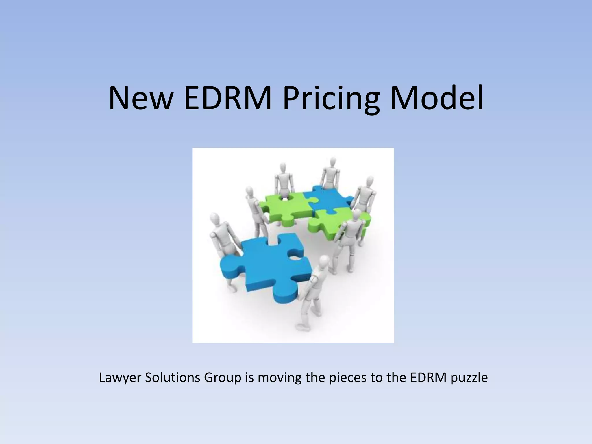 New e-Discovery Reference Model Pricing | PDF