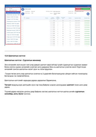 Esis.edu.mn - БАГШ - Төгсөх шалгалтын дүн оруулах | PDF