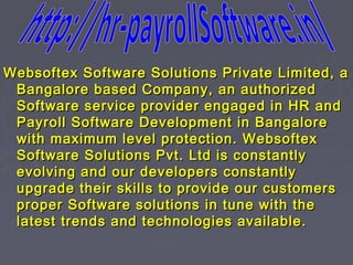 Esi software, pf software, salary software, attendance software, hr & pf software, hr and ...
