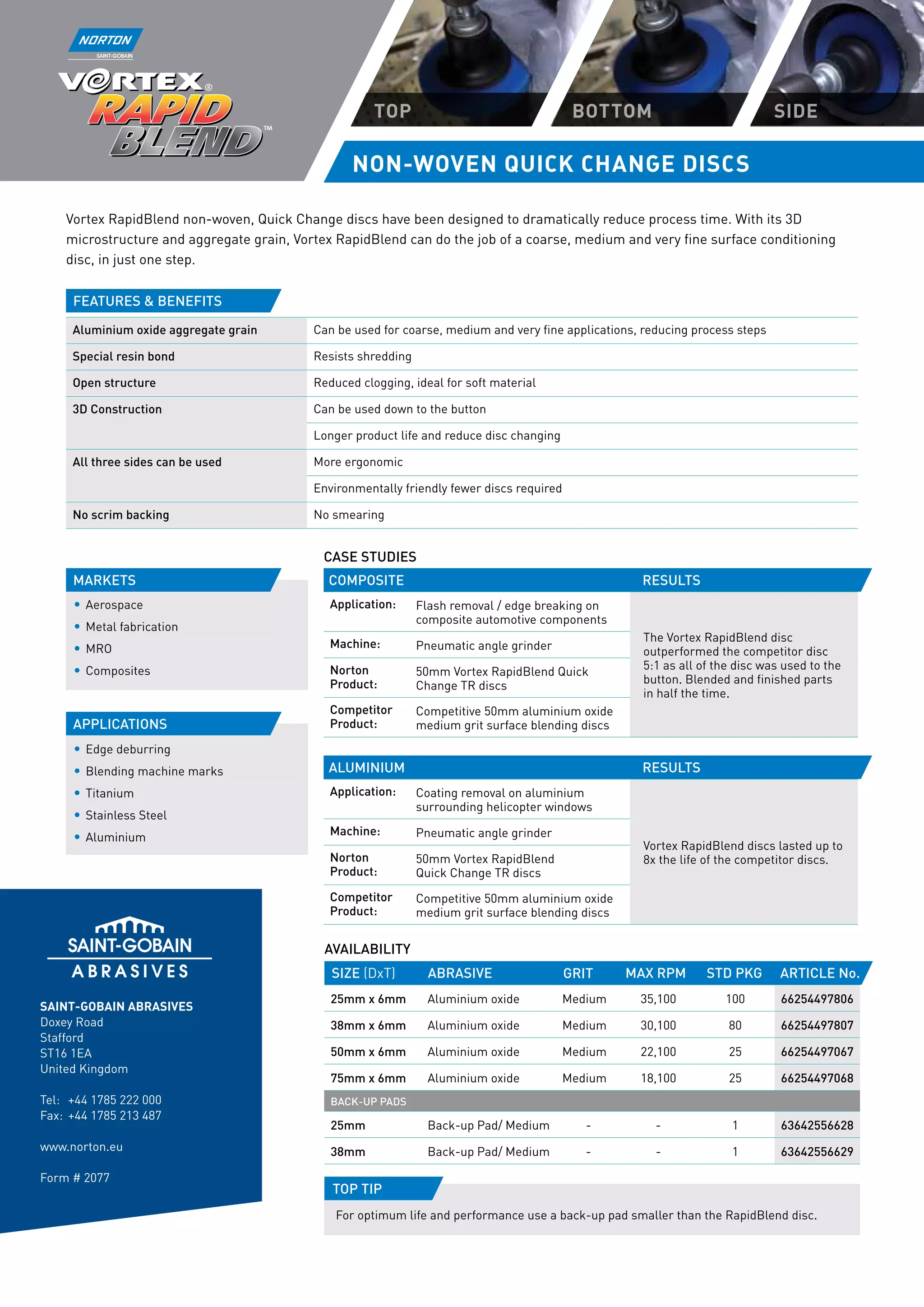 Esite Norton Vortex Rapid Blend | PDF