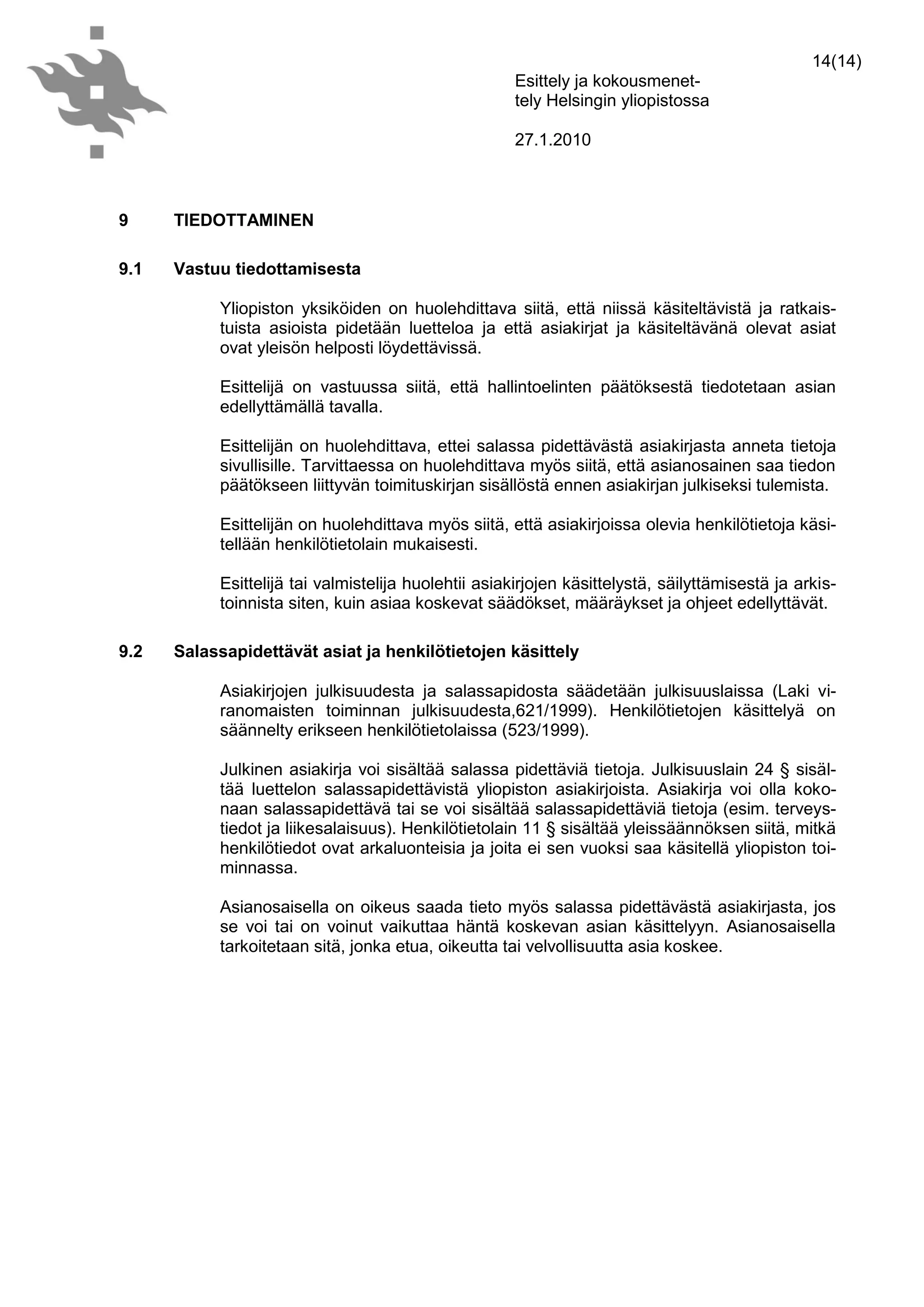 Esittely ja kokousmenettely_27012010 | PDF