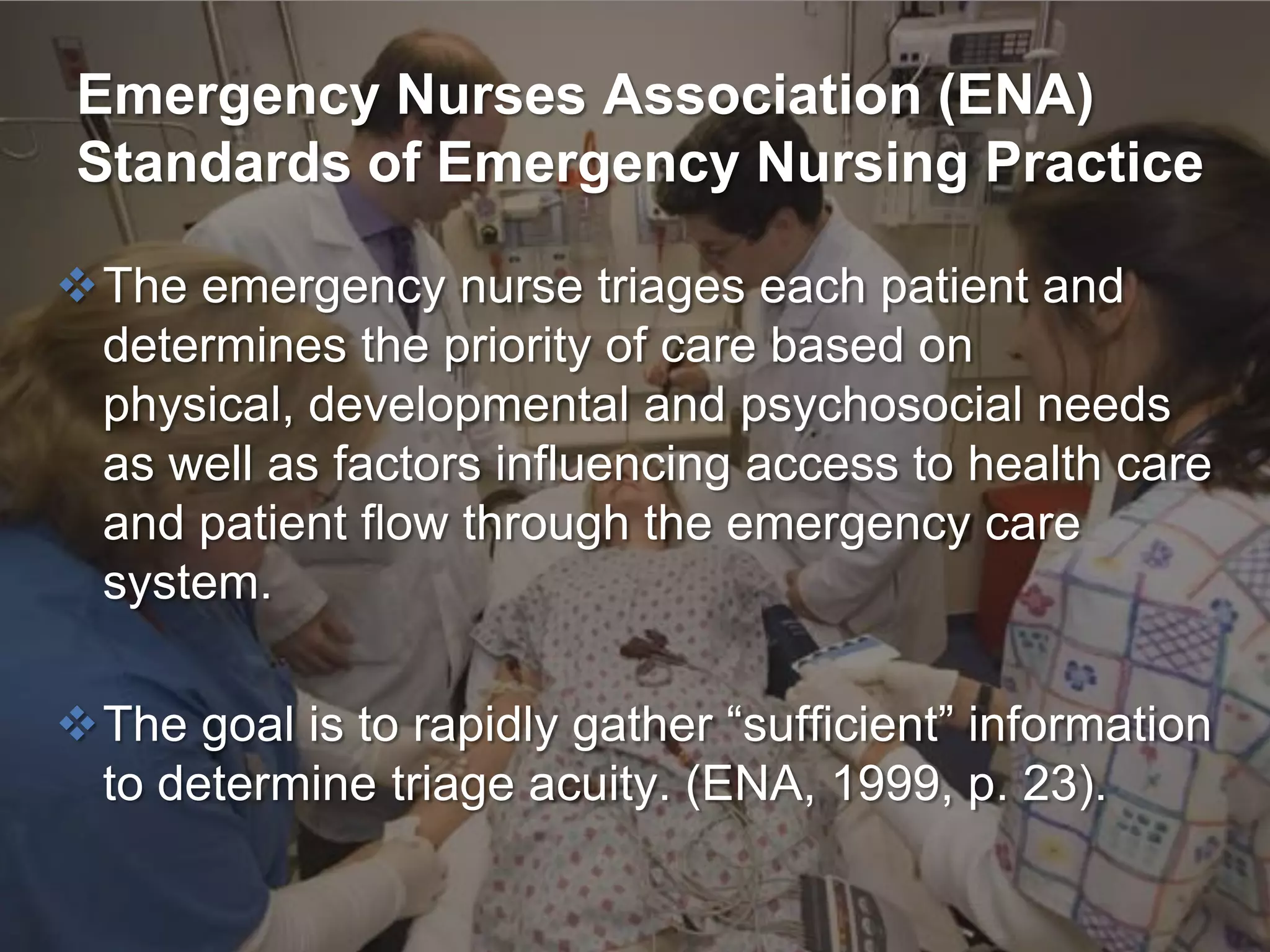 The Emergency Severity Index | PPTX