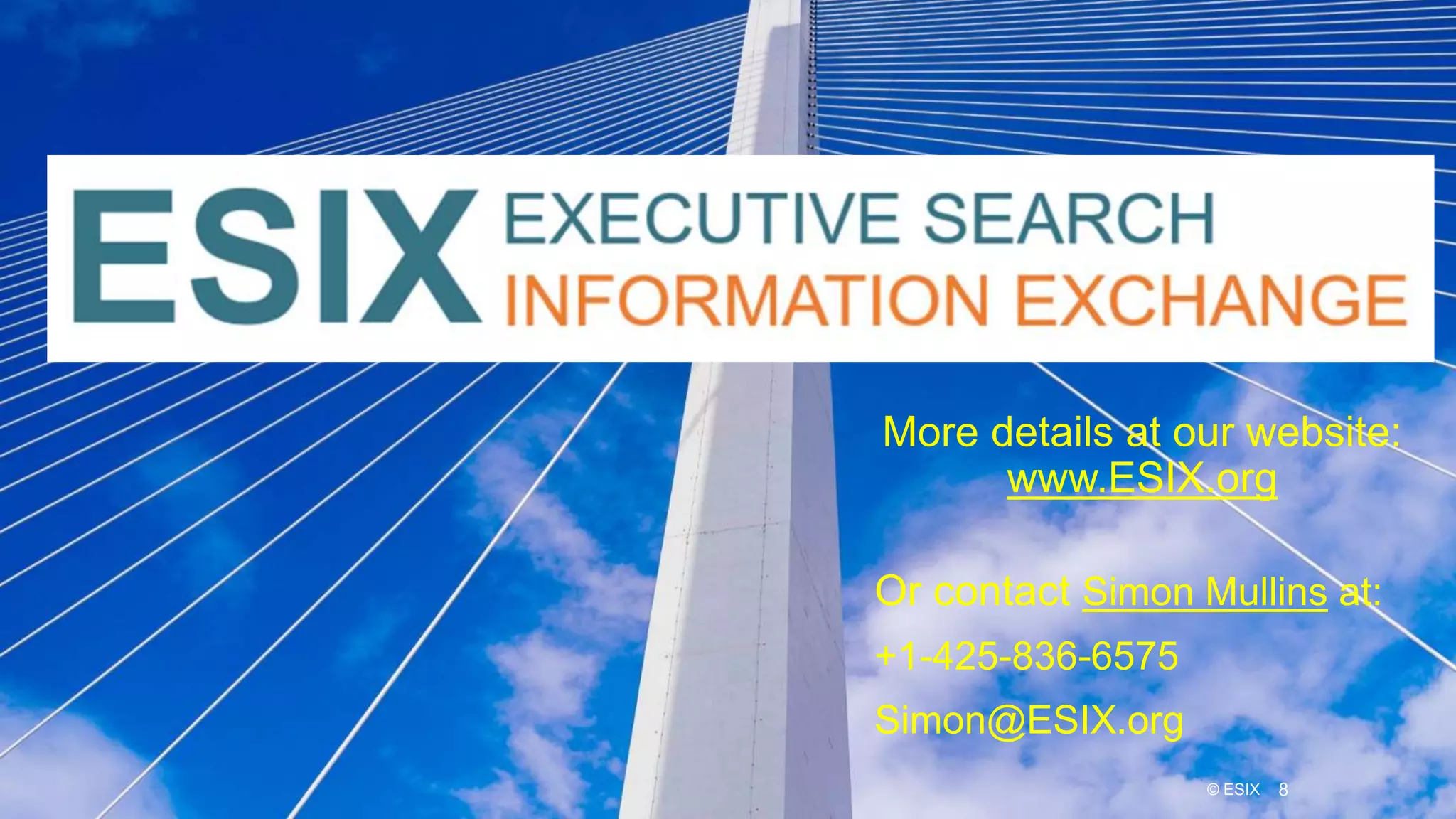 ESIX Pipeline Business Case | PPTX