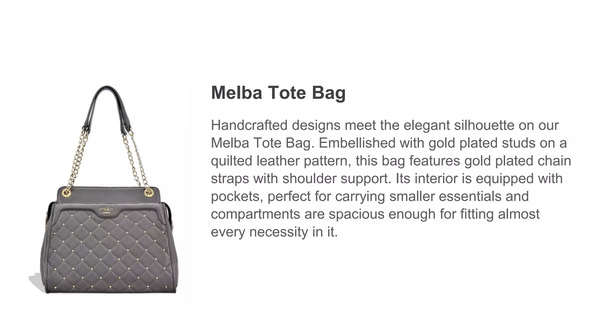 Eskè tote bags for women | PDF