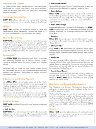Eska cms | PDF