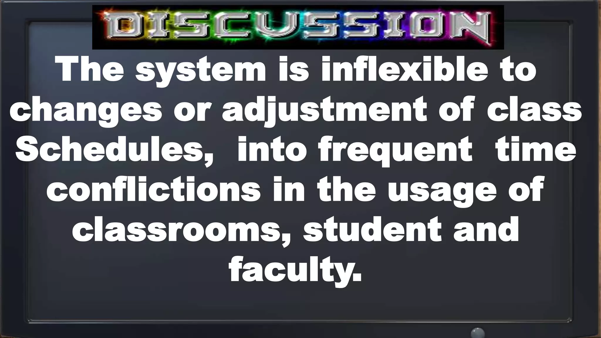 Development of an Automated Faculty Loading, Room Utilization, Subject ...