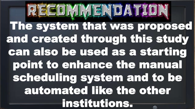 Development Of An Automated Faculty Loading Room Utilization Subject