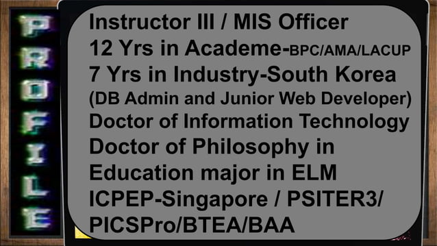 Development Of An Automated Faculty Loading Room Utilization Subject