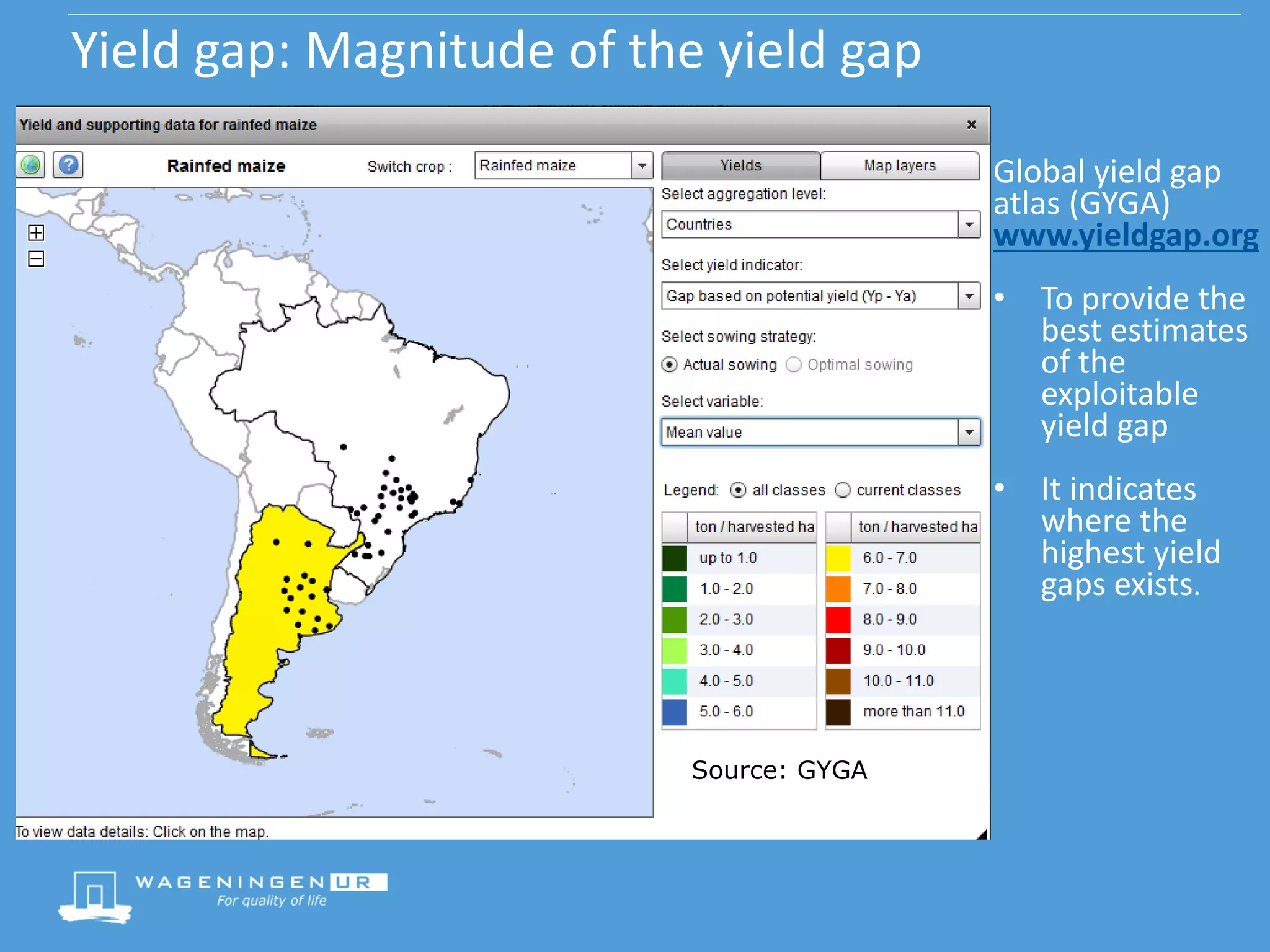 Yield gap analysis: opportunities for crowdsourcing approaches to ...