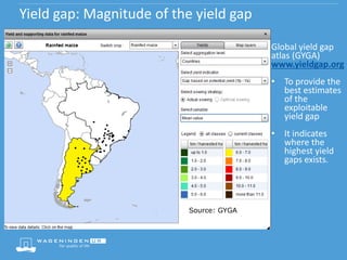 Yield gap analysis: opportunities for crowdsourcing approaches to ...