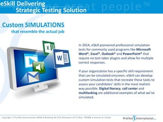 Technical assessments eSkill PI Presentation.pdf