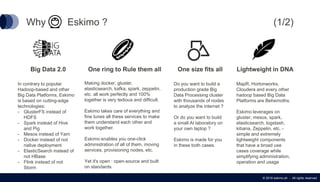 Eskimo - Big Data 2.0 Management Platform | PPT