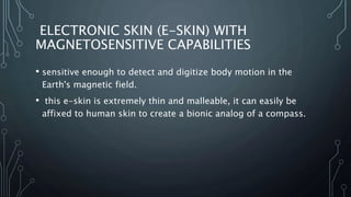 E skin presentation | PPTX