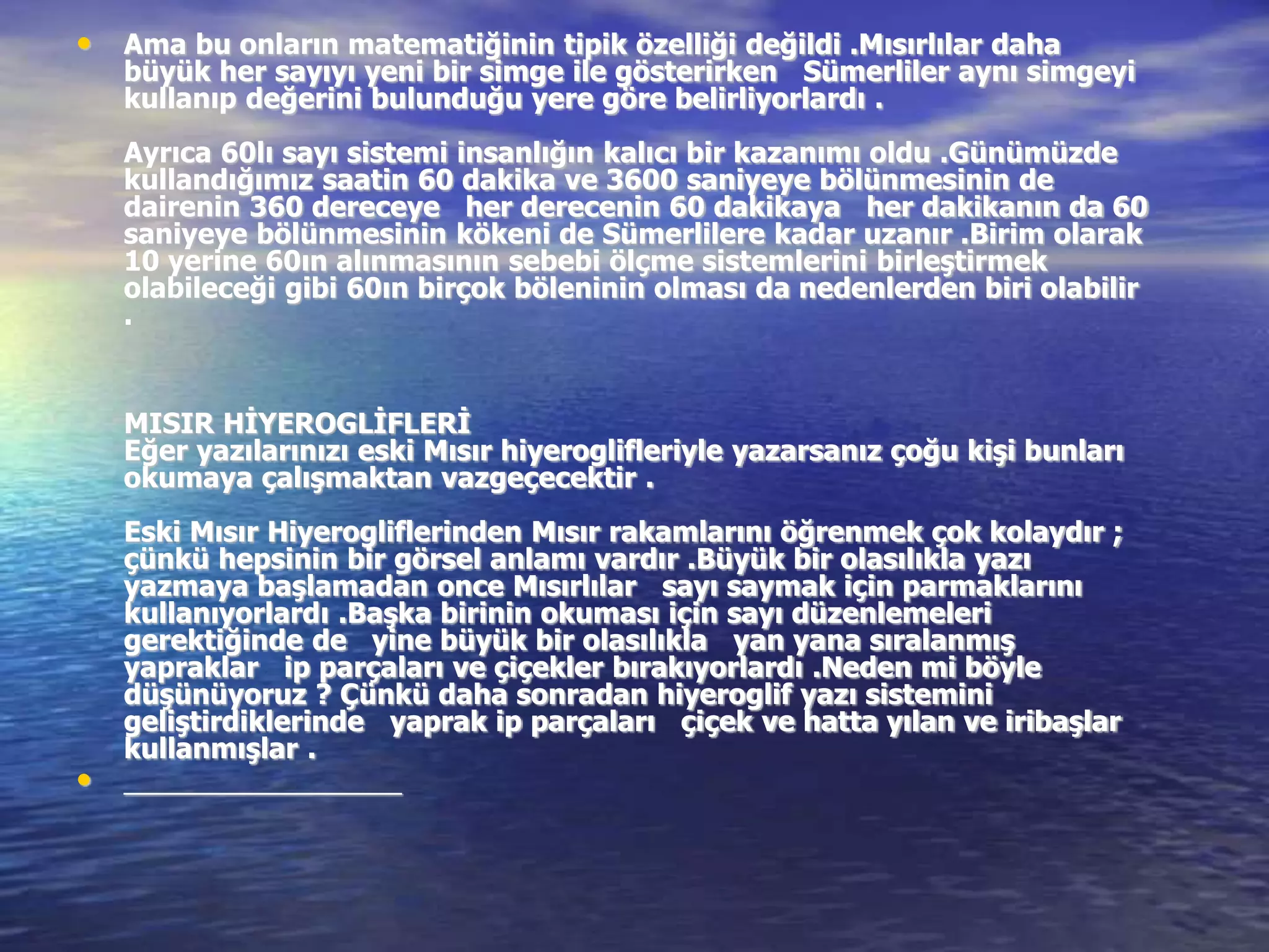 ESKİ UYGARLIKLARIN KULLANDIĞI SAYI SİSTEMLERİ ; Ersel hoca.pptx