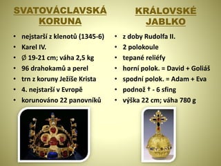 České korunovační klenoty | PPTX