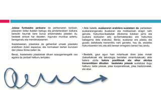 Eskolaz kanpokoak eta goiztiarrak | PPT