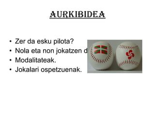Esku pilota! | PPT