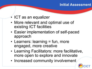 E Skwela & Ict4 E Brief | PPT | Education