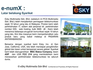 E sky power point bm | PPT