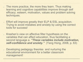 ESL- 523 Culture in learning | PPT