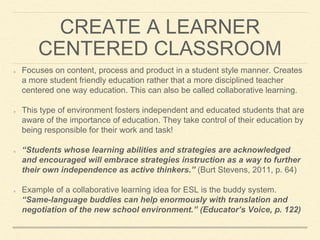 ESL- 523 Culture in learning | PPTX