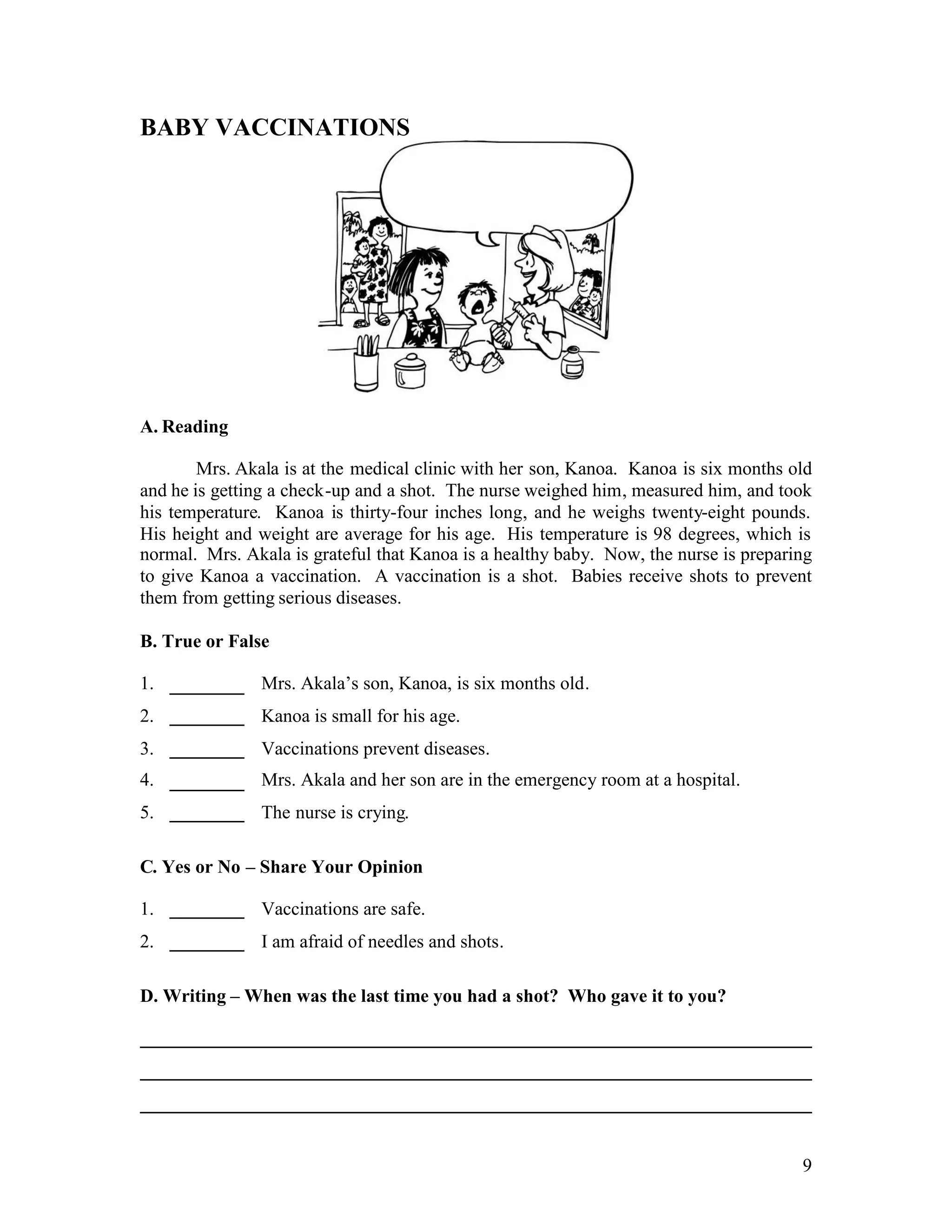ESL worksheets Book 2 - Short Stories for Adult Students | PDF