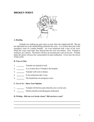ESL worksheets Book 2 - Short Stories for Adult Students | PDF