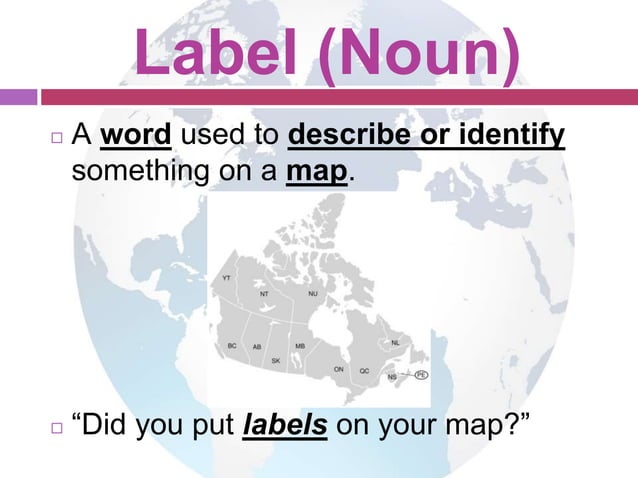Map Skills Vocabulary Cards | PPTX