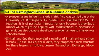 Two Views of Discourse Structure: As a Product and As a Process | PPTX