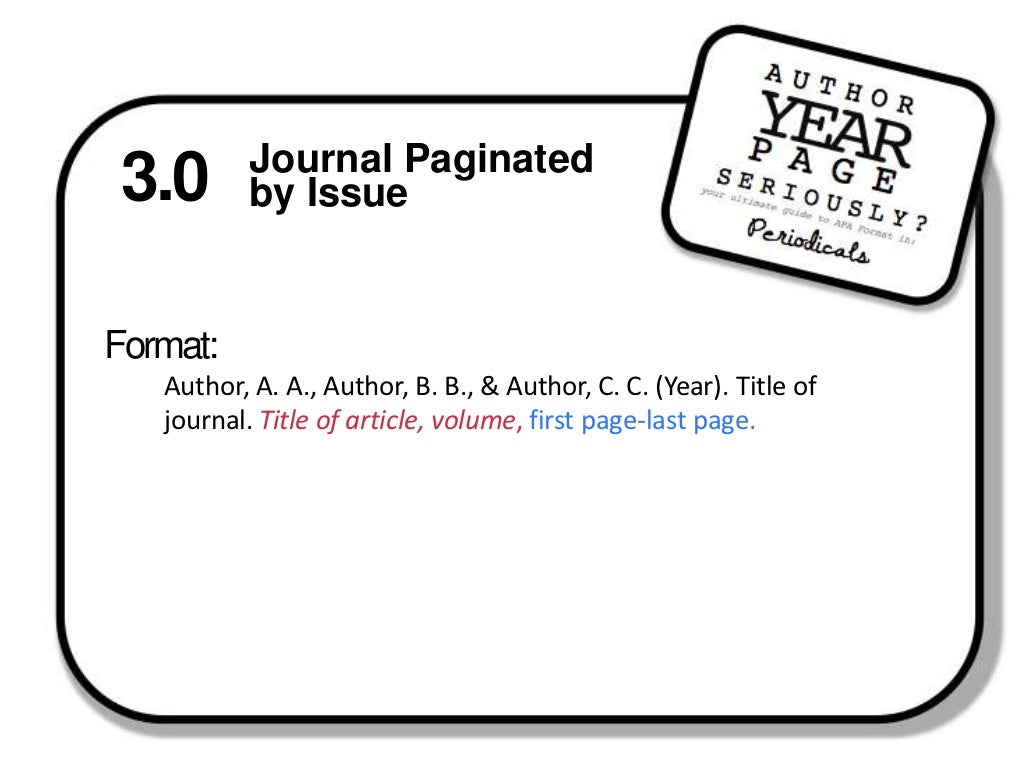 APA Format Periodicals Template apa-format-periodicals-template