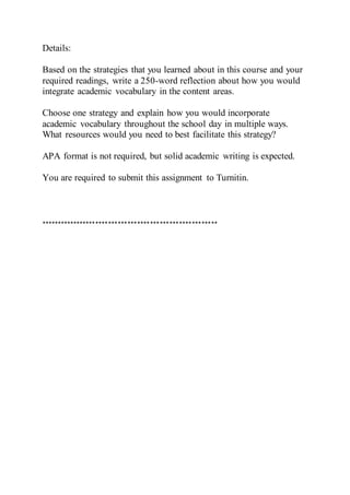 Esl 433 n Education Redefined-snaptutorial.com