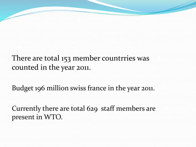 WTO world trade organization | PPTX | Political Issues & policy | Politics