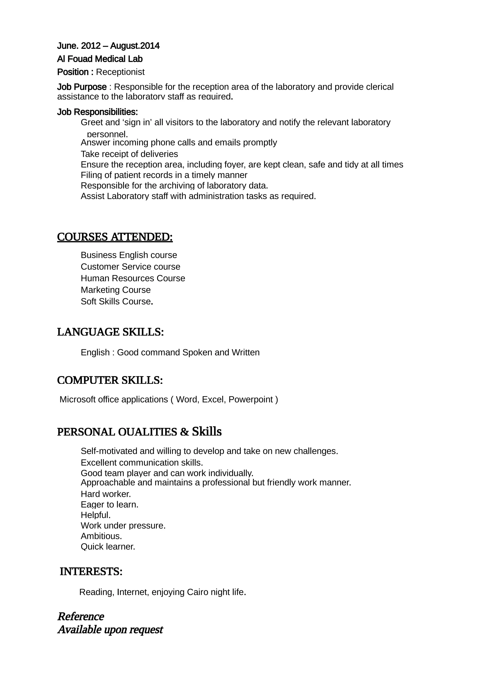 Eslam nagah-cv.docx 1507157878189 | PDF