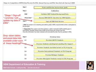 Esl data collection | PPTX