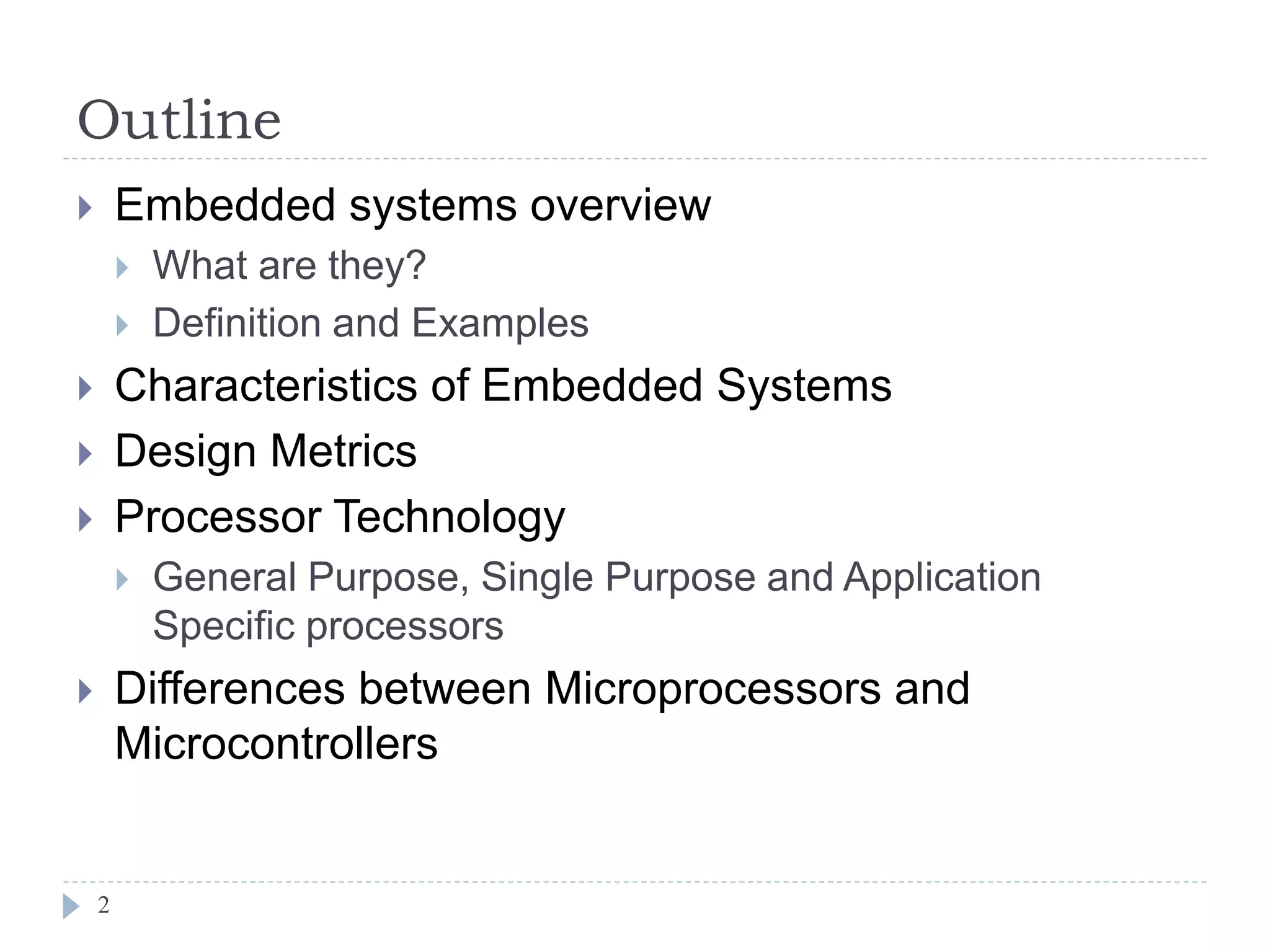 Introduction To Embedded Systems Pptx Computing Technology And Computing