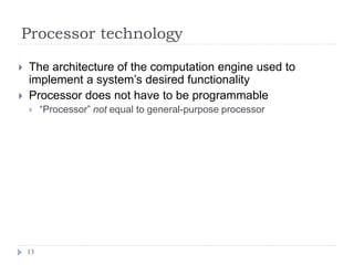 Introduction to Embedded Systems | PPTX
