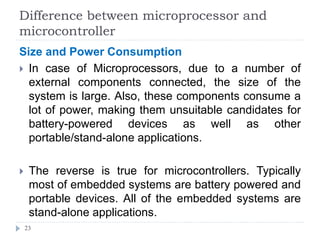 Introduction to Embedded Systems | PPTX