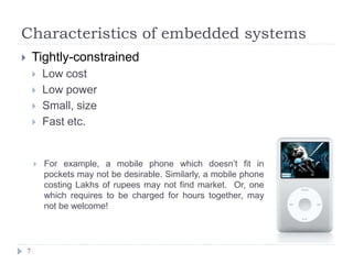 Introduction to Embedded Systems | PPTX