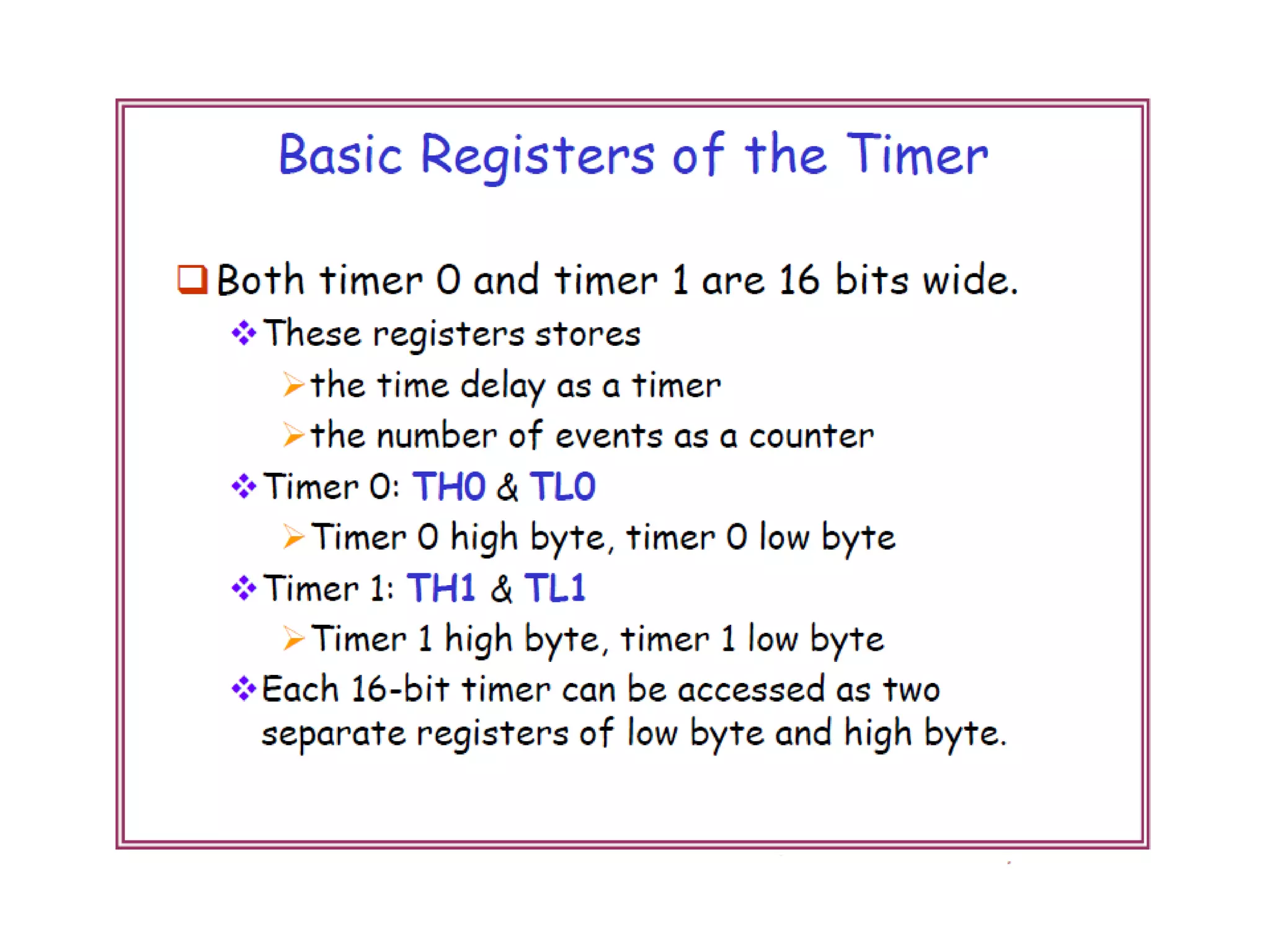 Introduction to 8051 Timer/Counter | PPTX
