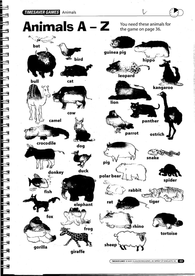 Esl english teaching resources timesaver games | PDF
