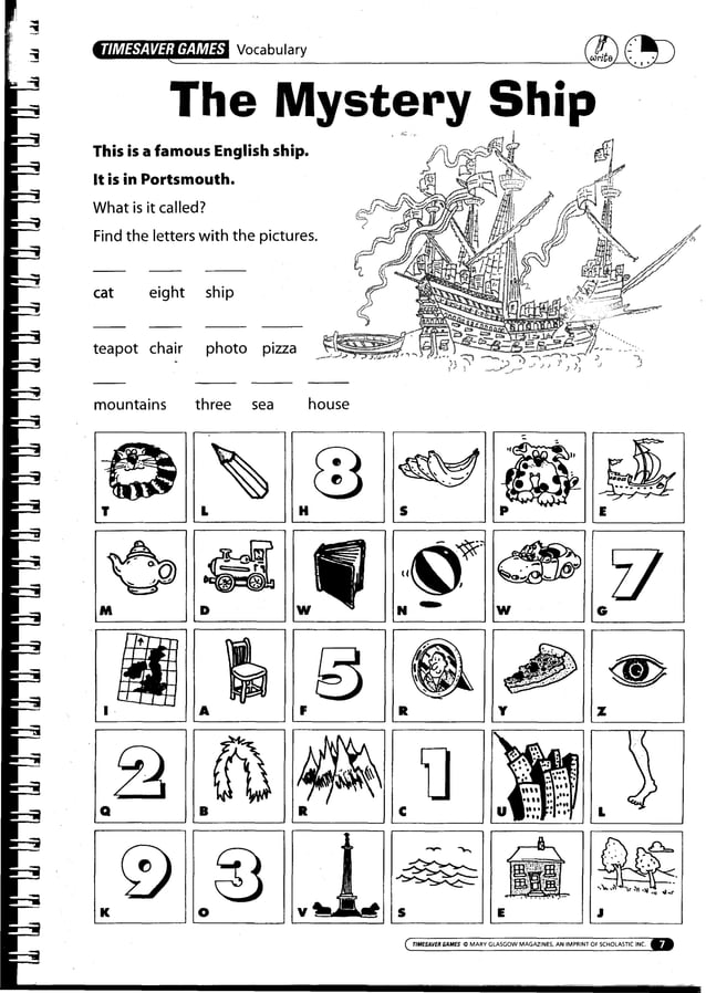 Esl english teaching resources timesaver games | PDF