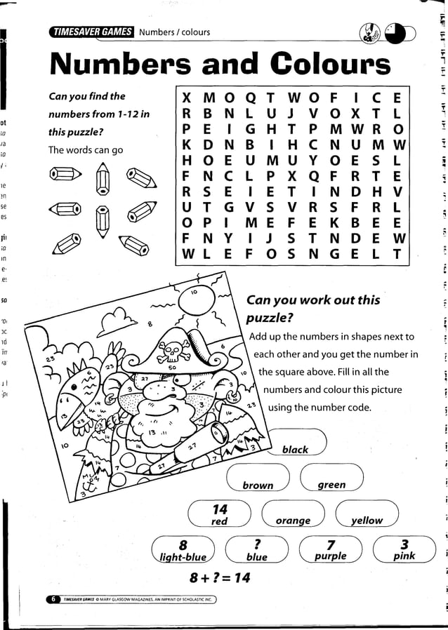 Eslenglish teaching resources timesaver games | PDF