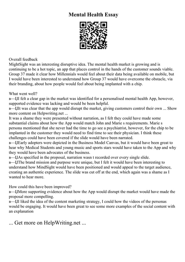 Esl Essay Writing Examples | PDF