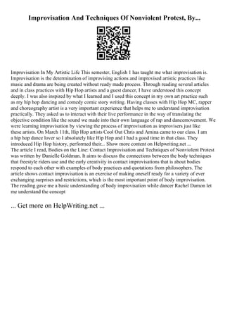 Esl Essay Writing Examples | PDF