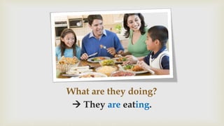 present continuous - ESL game | PPTX | Healthy Living