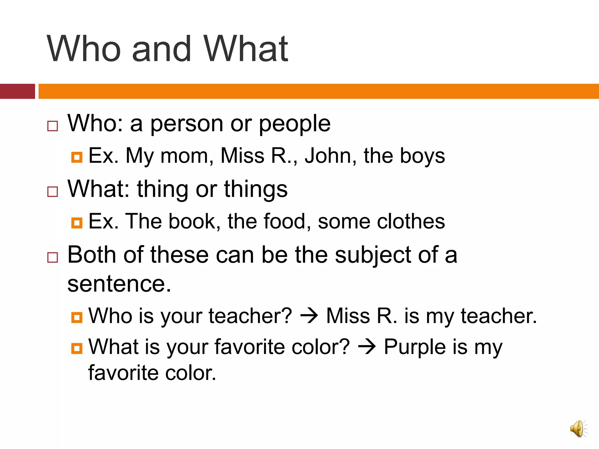 Esl grammar mini lesson | PPT