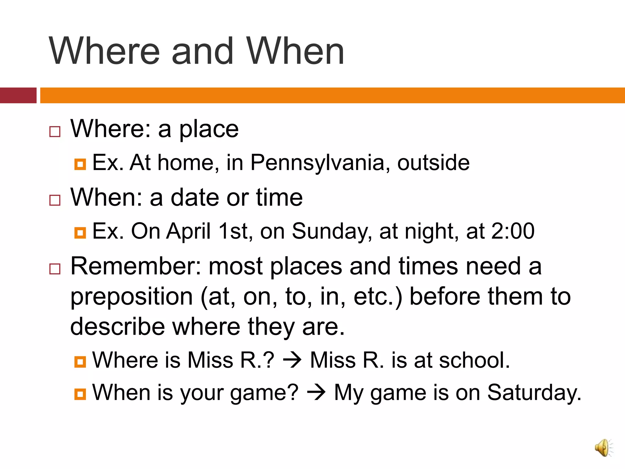 Esl grammar mini lesson | PPT