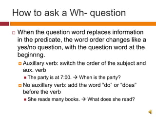 Esl grammar mini lesson | PPT