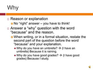 Esl grammar mini lesson | PPT