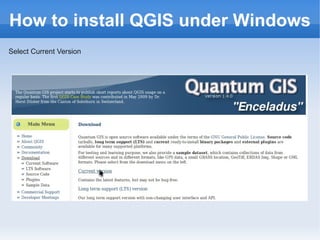 QGIS tutorial for GIS and mapping technique | PPT